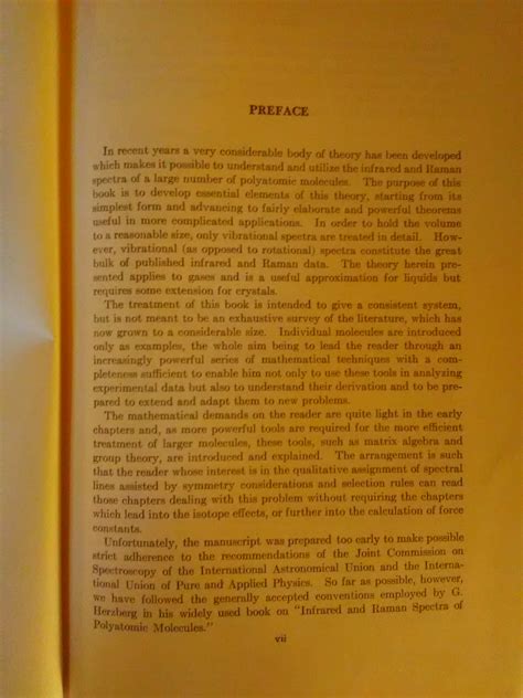 Molecular Vibrations