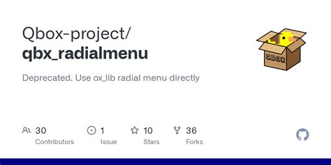 Qbx Radialmenu README Md At Main Qbox Project Qbx Radialmenu GitHub