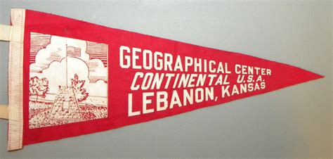 Geographical Center Lebanon Kansas