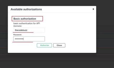 Use Basic Authentication In Swagger Asp Net Core Thecodebuzz
