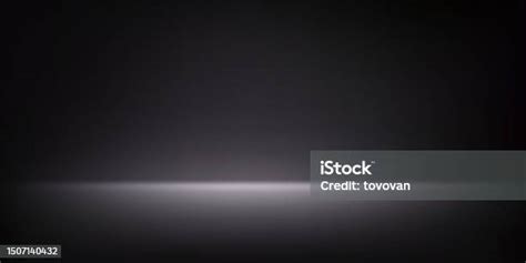 추상적인 조명이 켜진 텅 빈 짙은 회색 방 디자인 템플릿입니다 3d 벡터 배경 벽에 대한 스톡 벡터 아트 및 기타 이미지 벽 어두운 색 배경 주제 Istock
