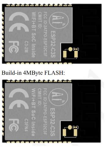Ai Thinker Wifible Esp C3s Wifi Module Model Namenumber Esp32 C3s