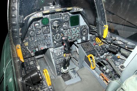 A 10 Thunderbolt Ii Cockpit A10 Warthog Fighter Aircraft