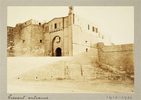 Bab Al Jadid In The Citadel Of Salah El Din Cairo K A C Creswell