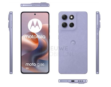 Motorola Moto G86 Leakt Mit Brandneuem Design 50 Mp Triple Kamera Und