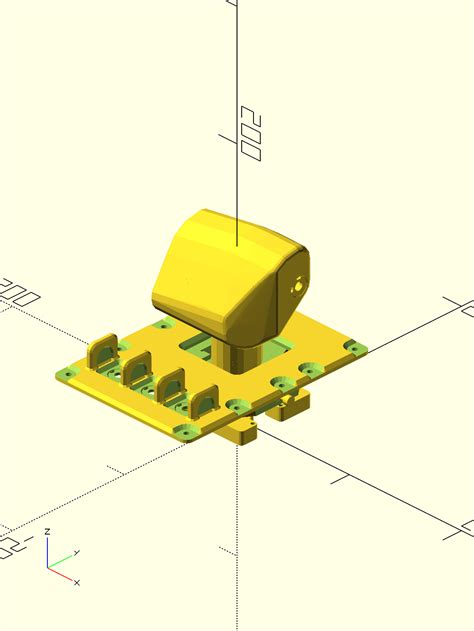 Openscad Modelling Update Details