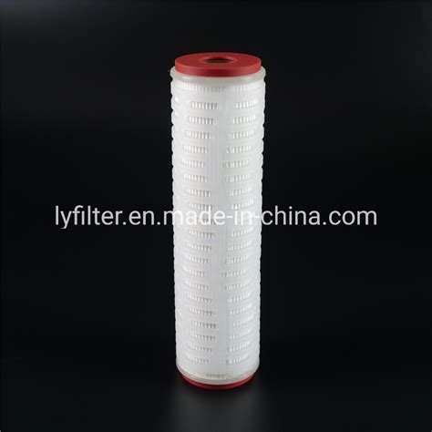 0 1 Micron Pp Pleated Cartridge Filter With Doe End Cap Pleated