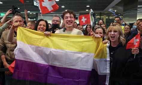 Eurovision Winner Nemo Says Non Binary Flag Wasn T Allowed