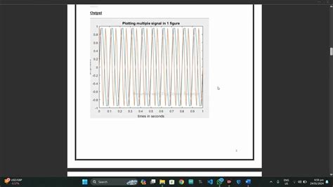 Digital Signal Processing Dsp Lab 01signal Plotting Using Matlaboctave Youtube