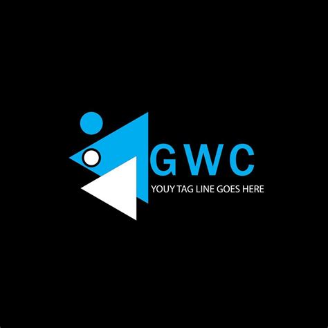 GWC Letter Logo Creative Design With Vector Graphic 7927778 Vector Art At Vecteezy