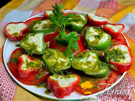 Салата с чушки и мус от сирена Готвар