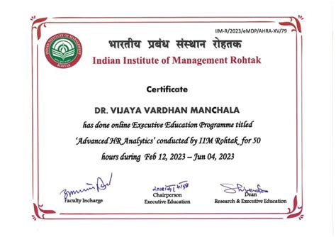 Dr Vijay Vardhan Manchala On Linkedin Hranalytics Hrconsulting 39