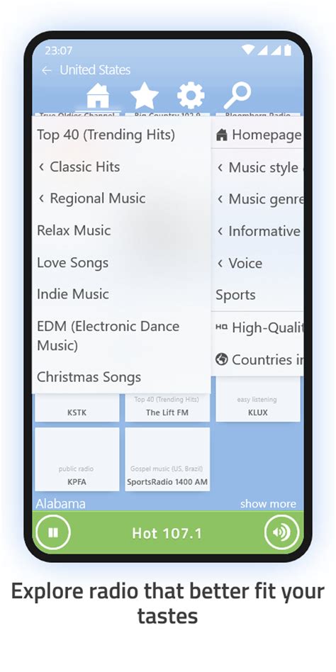 Mini Radio Player สำหรบ Android ดาวนโหลด