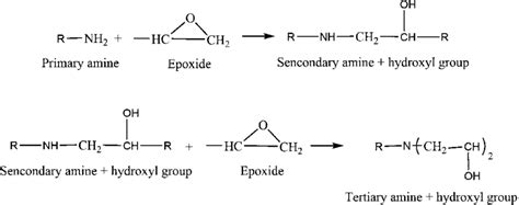 Cure Reaction Of Epoxy Resin With An Amine Curing Agent Download
