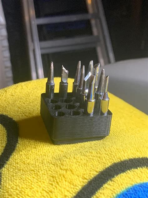 Soldering Tip Holder Gridfinity By Bananaperson300 Download Free Stl Model