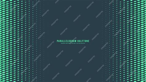 Premium Vector Parallelogram Halftone Vector Dynamic Vertical Border Eye Catching Abstract