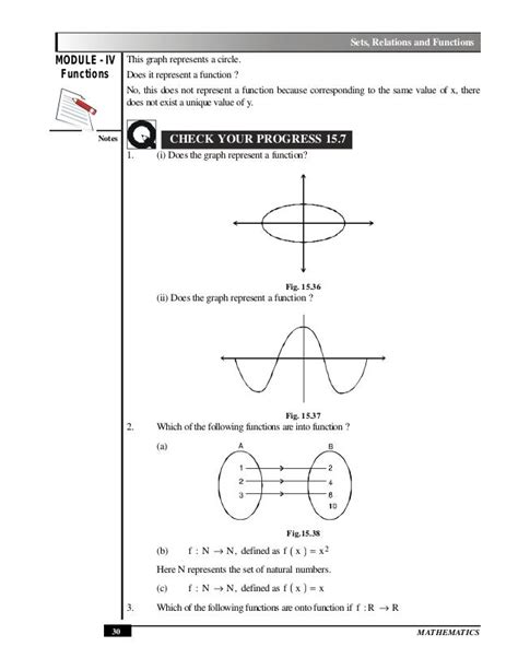 set relations and functions