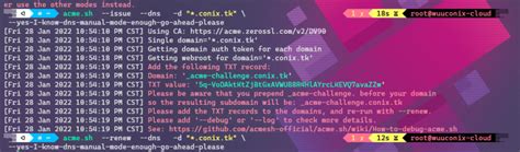 Acme Sh Ssl Wuuconix S Blog