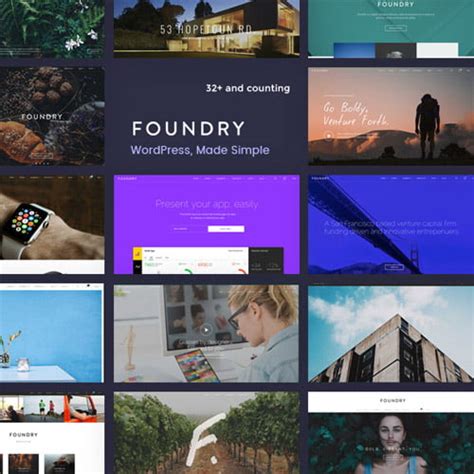 Foundry Wp Theme Theme Plugin Wordpres 77k