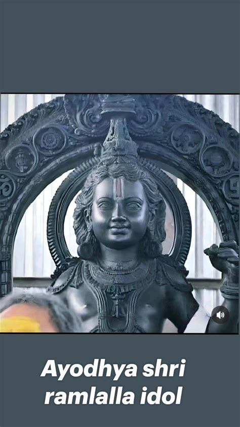 Ayodhya Shri Ramlalla Idol