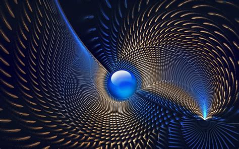 Завантажити шпалери на робочий стіл ПК Абстракція Сплетіння Сплетення Цифра Геометрія