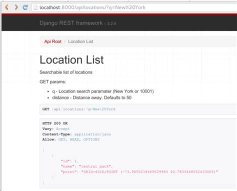 Finding Near Locations With Geodjango And Postgis Part Ii Technology