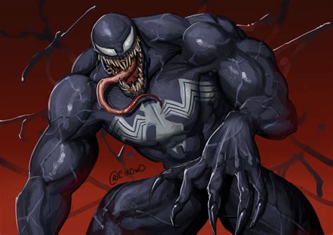 Venom Fan Art By Eik0w0 On Deviantart