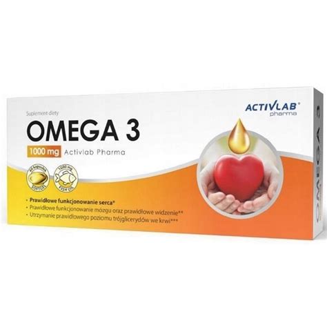 Supliment Alimentar Activlab Pharma Omega 3 60 Capsule Emagro