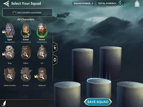 Why Do My Characters Disappear When Setting Squads Its Happening In The Arena When Trying To