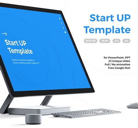 A Desktop Computer With A Keyboard And Mouse On The Desk Next To It Is