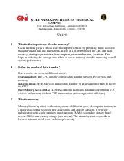 What Is The Importance Of Input Output Interface And Explain With Neat Sketch Course Hero