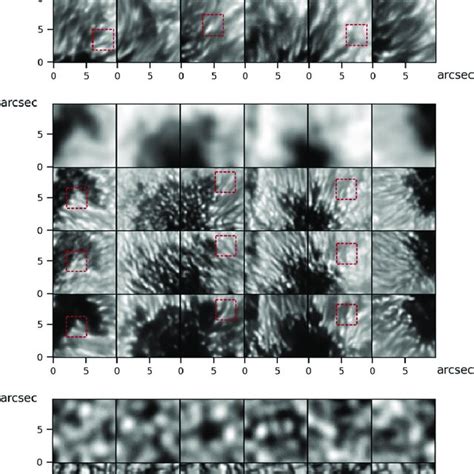 Shows The Reconstructed Small Scale Structures Of The Solar Penumbra