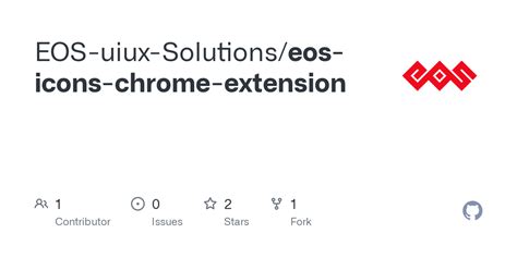 Github Eos Uiux Solutionseos Icons Chrome Extension