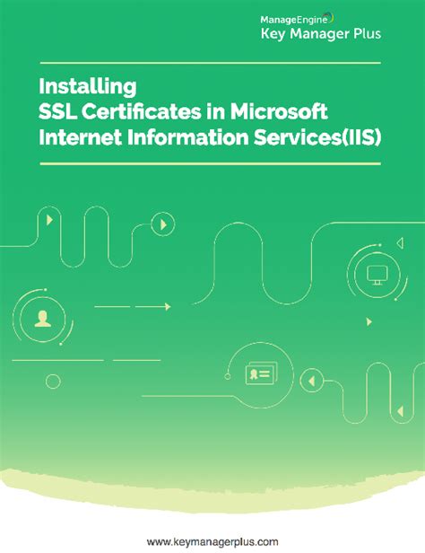 manageengine key manager plus documents