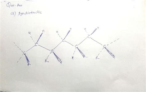 1411 Sketch Portions Of A Linear Polystyrene Molecule That Are A