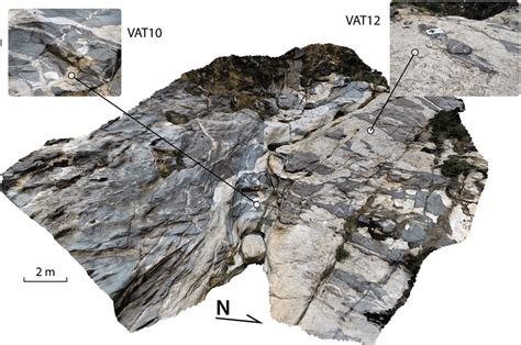 Field View Of Eocene Two‐mica Leucogranites Light Colors Vat10 And