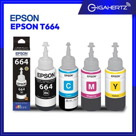 Epson T664 Original Ink Bottle Gigahertz