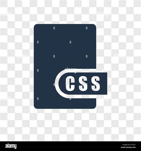 Css Vector Icon Isolated On Transparent Background Css Transparency Logo Concept Stock Vector