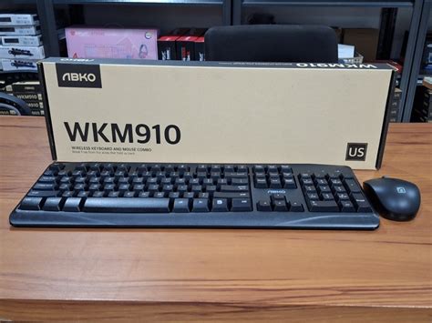 Abko Wkm 91o Wireless Keyboard And Mouse Combo Computers And Tech Parts And Accessories Computer