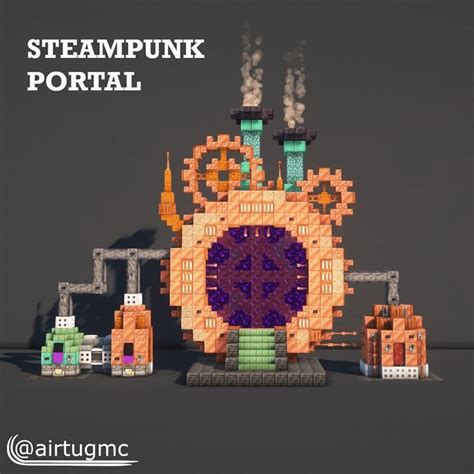 Pin By Cheesy Puffs On Minecraft ️ Minecraft Crafts Minecraft Steampunk Minecraft Decorations