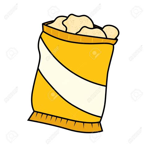 Bag Of Potato Chips Clip Art 20 Free Cliparts Download Images On