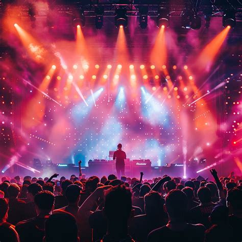 Free Concert Light Show Image Concert Lights Audience Download At