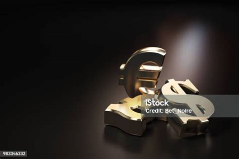 골든 유로 달러 및 파운드 서명 한다입니다 금융 은행 통화 교환 개념 배경 3d 미국 화폐 단위에 대한 스톡 사진 및 기타 이미지 미국 화폐 단위 개념 유럽연합 화폐