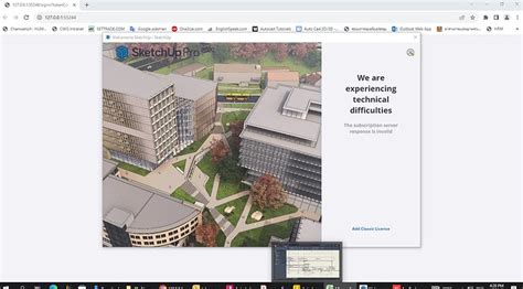 Sketchup Has A Popup Error Pro Sketchup Community