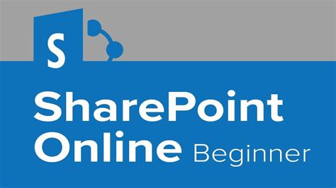 sharepoint online beginner tutorial youtube
