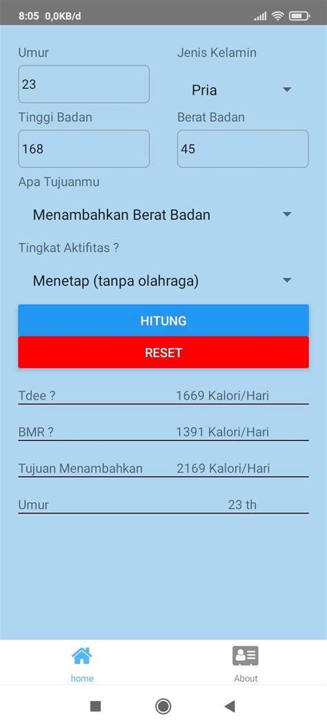 Kalkulator Tdee Apk For Android Download