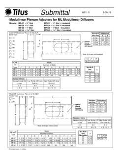 Tbd 30 Titus Hvac Tbd 30 Titus Hvac Pdf Pdf4pro