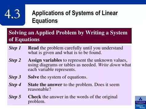 Applications Of Linear Systems Worksheet At Bernadette Williams Blog
