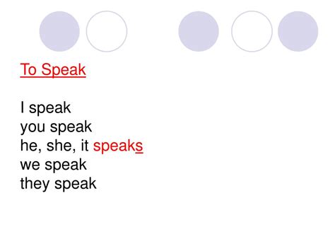 Ppt Understanding The Present Tense Usage And Rules In English
