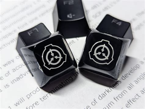 Handmade Scp Keyboard Keys Rscp